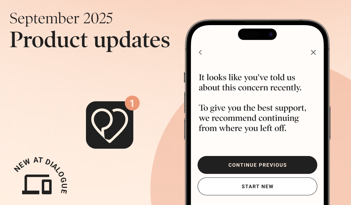September update: Enhancements to mental health assessments, self-navigation tools, and a ...